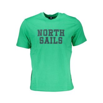 North Sails Cotton T-Shirt - - Tops - Herren - Gr&uuml;n - M