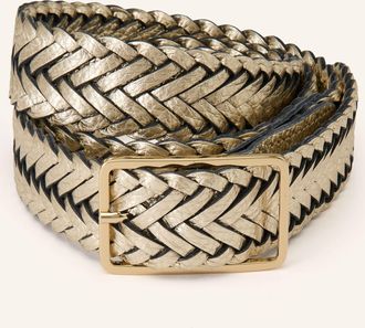 Abro Abro Lederg&uuml;rtel gold