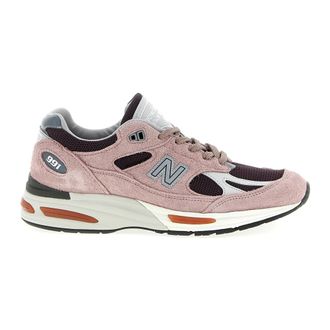 New Balance Homme, Sport, Rose, Taille: 41 1/2 EU Made in UK 991v2