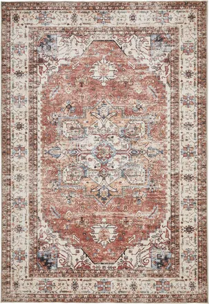 Novel Vintage-Teppich, Mehrfarbig, Beige, Textil, Tier, rechteckig, 160x230 cm, Bsci, Oeko-Tex Standard 100, f&uuml;r Fu&szlig;bodenheizung geeignet, waschbar, Teppich