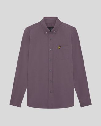 Lyle & Scott Oxfordhemd, unifarben