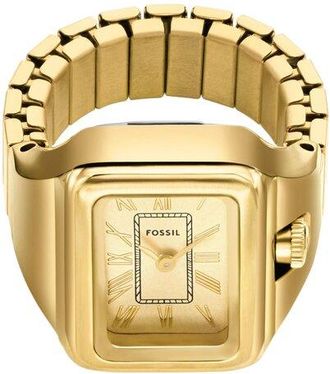 Fossil Uhr Watch Ring ES5343 Goldfarben