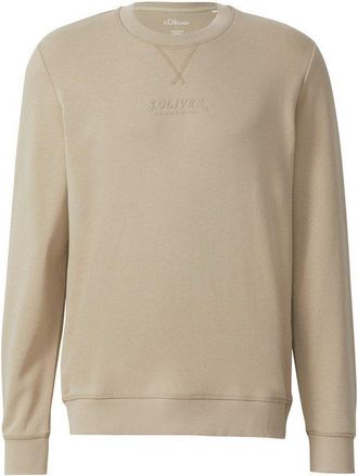 s.Oliver Sweatshirt Sweatshirt Sweatshirt mit Logo-Artwork