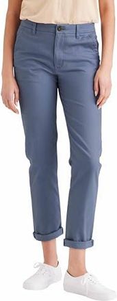 Dockers Weekend Chino Slim, Chino DÉCONTRACTÉ aux Femmes, Vintage Indigo
