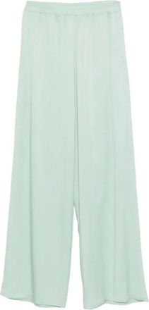 Fabiana Filippi Femme, Pantalons, Vert, Taille: 36 FR Pantalon en Viscose Ac&eacute;tate