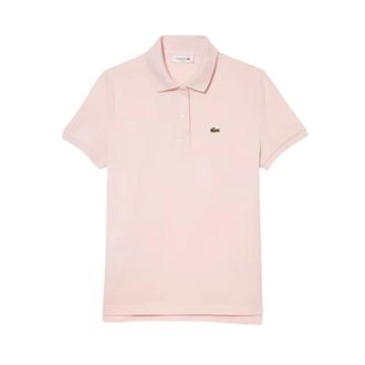 Lacoste Supple Petit Piqu&eacute; Polo - - Tops - Damen - Rosa - M