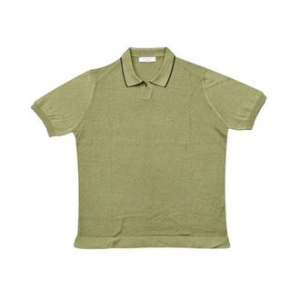Ferrante Kurzarm-Polohemd - - Tops - Herren - Gr&uuml;n - L