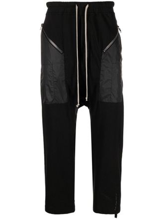 Rick Owens pantalon sarouel &agrave; lien de resserrage - Noir