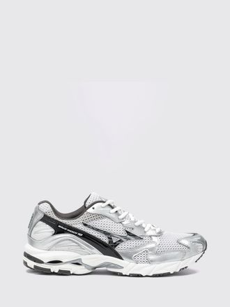 Mizuno Baskets Wave Rider 10 en mesh avec empi&egrave;cements lamin&eacute;s et logo