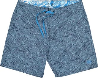 Panareha Badeshorts aus recyceltem Polyester f&uuml;r Herren Plaka Marineblau, Hellblau (44)