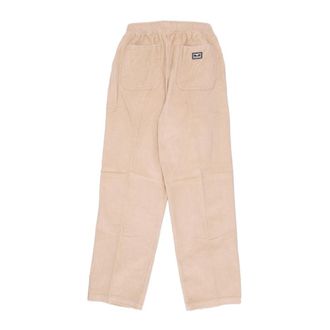 Obey Lange Samthose - - Trousers - Herren - Rosa - XL