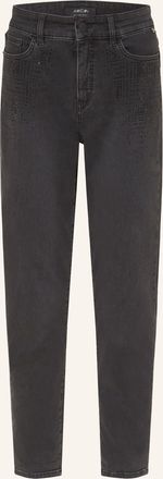 Marc Cain Mom Jeans Riad Mit Schmucksteinen grau
