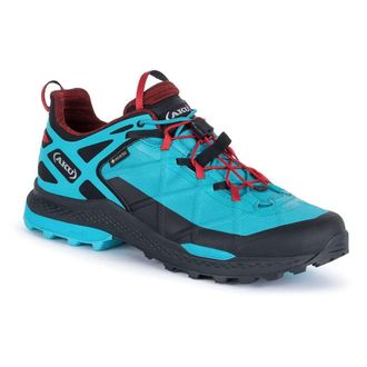 Aku Rocket Dfs GTX Herren-Sneaker, blau/schwarz (Turquoise Black), 44.5 EU