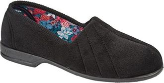 Sleepers Audrey III - Chaussons en velours - Femme (39 EUR) (Noir)