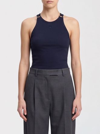 Courr&egrave;ges Top Damen Farbe Blau