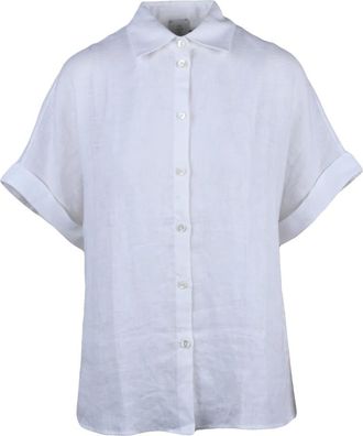 Eleventy Femme, Blouses et Chemises, Blanc, Taille: 40 FR Shirt