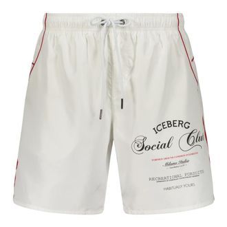Iceberg Badeshorts - - Swimwear - Herren - Wei&szlig; - M