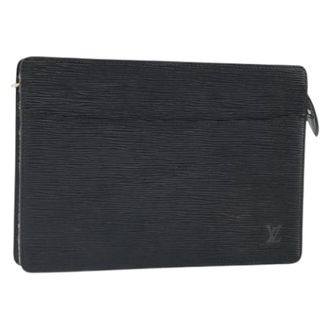 Louis Vuitton Pre-owned Vintage Epi Clutch Bag - - Pre-owned - Damen - Schwarzk - ONE SIZE