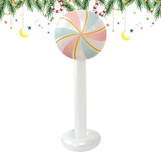 Generico Aufblasbare Weihnachtsdekoration: Gro&szlig;e Weihnachtsballons, Riesen-Zubeh&ouml;r | Aufblasbare Dekoration f&uuml;r drinnen und drau&szlig;en, Vordert&uuml;r, Terrasse, Rasen