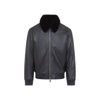Yves Salomon Leather Jacket