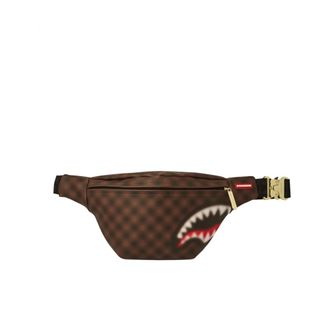 Sprayground Sprayground, Homme, Sacs, Brun, Taille: ONE Size Paris Requin Multicolore Sac Bandoulière