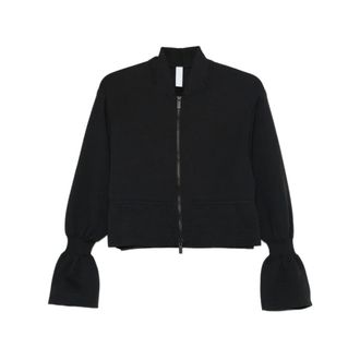 CFCL Cfcl, Femme, Pulls, Noir, Taille: 38 FR Zip Cardigan