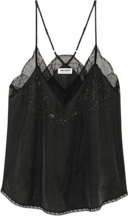 Zadig&Voltaire Caraco Christy - Femme - Tops - Noir - Taille: 36 FR