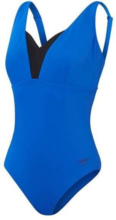 Speedo Damen Schwimmanzug SPDSCU OPUSGEM 1PC AF BLUE/BLACK