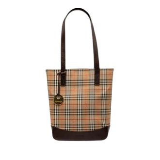 Burberry Pre-owned Haymarket Check Tote Bag - - Pre-owned - Damen - Beige - ONE SIZE