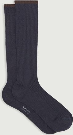 SOEUR CHAUSSETTES KAMI NAVY/MARRON
