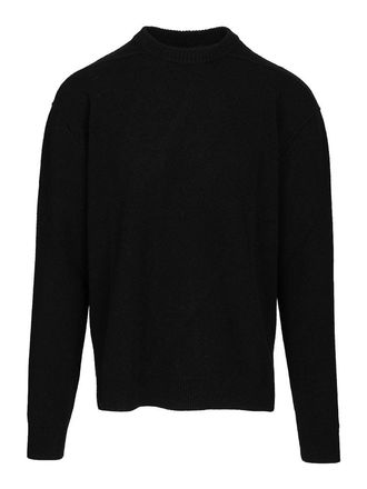 Rick Owens Rundhalspullover - Schwarz