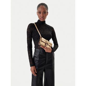 Pinko Handtasche PINKO Love One Slouchy Baby AI 25-26 PCPL 105353 A2WD Goldfarben