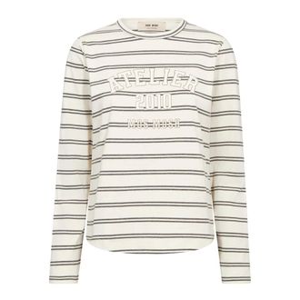 Mos Mosh MOS Mosh - Hauts &agrave; manches longues - Femme - Tops - Blanc - Taille: 38 FR