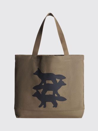 Maison Kitsun&eacute; Sac Cabas MAISON KITSUN&Eacute; Femme couleur Marron