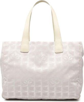 Chanel sac porté épaule New Travel Line en nylon (2002-2003) - Rose