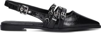 Stefano Lauran Elegante schwarze Slingbacks f&uuml;r den Sommer - - Shoes - Damen - Schwarzk - 41 EU