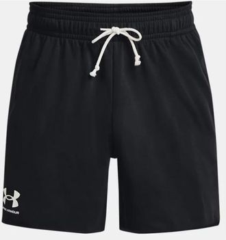 Under Armour Homme, Shorts, Noir, Taille: XL Short Rival Terry 15 cm