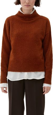 s.Oliver Black Label Womens 10.2.20.17.170.2120015 Sweater, ORANGE, L