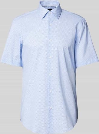 HUGO BOSS Regular Fit Business-Hemd mit 1/2-Arm Modell Joe