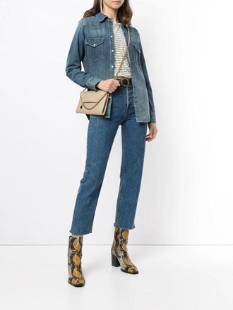 Nili Lotan Travis Clawa Shirt - Blue