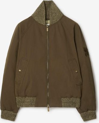 Burberry Bomber en gabardine, Size: XXL