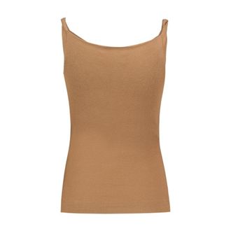 Vivienne Westwood Womens Anna Top Viscose Brown T-shirts