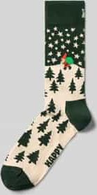 Happy Socks Socken aus elastischem Baumwoll-Mix Modell Santa on the Way