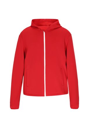 Dreimaster Dreimaster Jacke M&auml;nner rot weiss