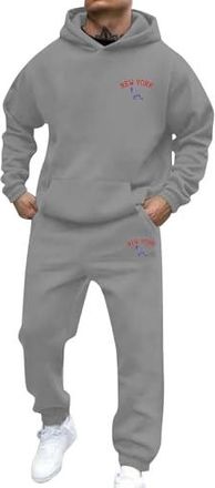Generic Ensemble Homme, Surv&ecirc;tement Homme &agrave; Capuche Surv&ecirc;Tement de Sport Ensemble Veste et Pantalon Jogging Combinaison Jogging Sweat-Shirt &agrave; Capuche et Panta