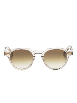 Cutler and Gross lunettes de soleil CR06 &agrave; monture ronde - Tons neutres