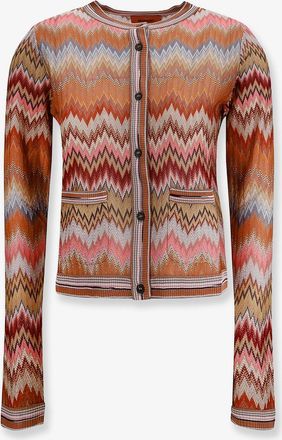 Missoni Viscose cardigan with chevron pattern - MISSONI - gender_Woman