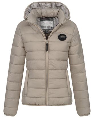 Geographical Norway Steppjacke Damen &Uuml;bergangsjacke Steppjacke Outdoor leicht Kapuze Fr&uuml;hlingsjacke