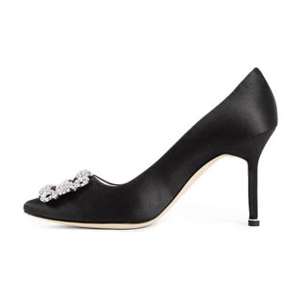 Manolo Blahnik Damen, Schuhe, Schwarzk, 37 1/2 EUGr&ouml;&szlig;e