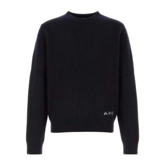 A.P.C. Edmond Sweater - - Knitwear - Herren - Blau - L